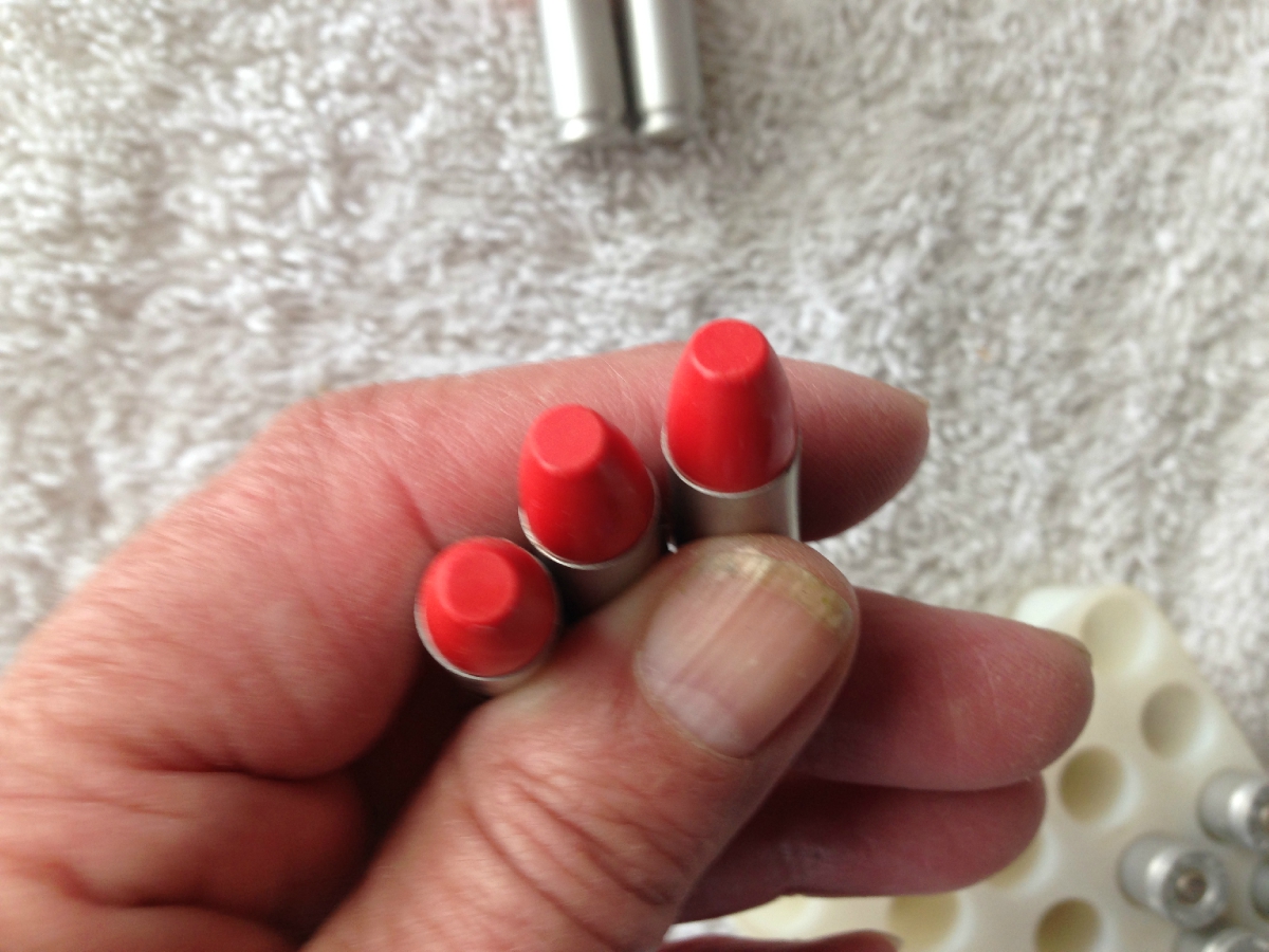 9mm Luger Training Rounds Red Plastic Bullet Blazer 11 Count Very ...