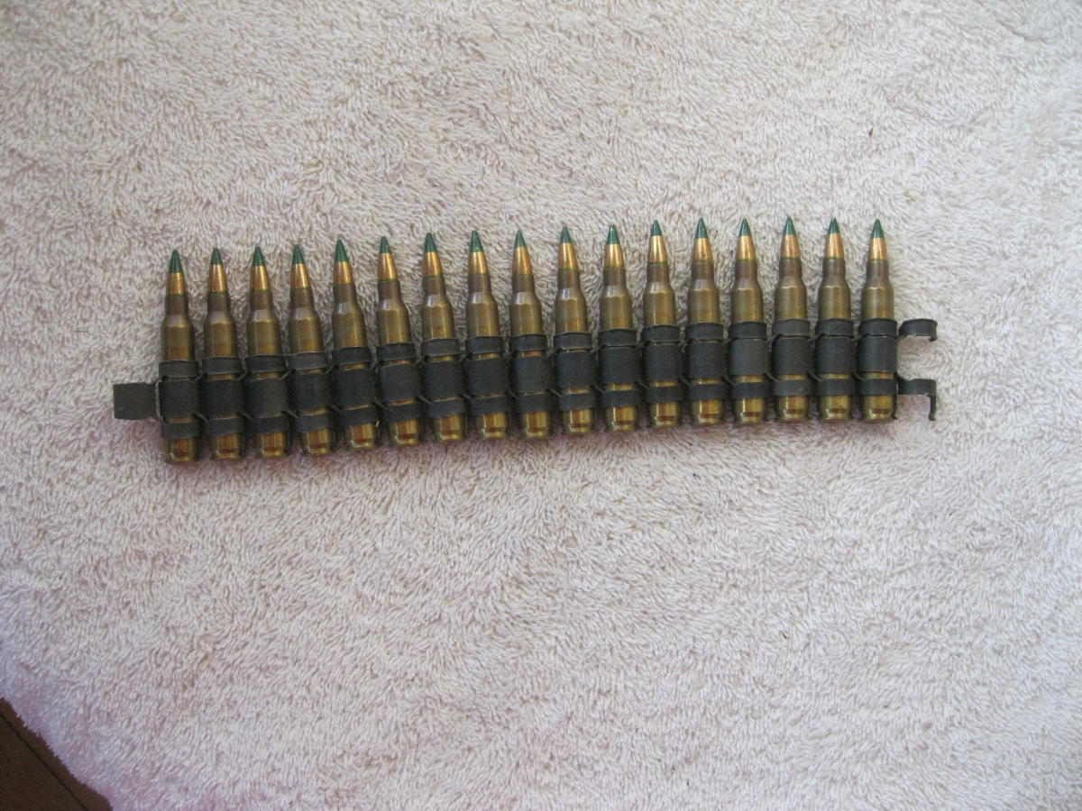 .223 5.56 FNM 86-2 ARMOR PIERCING GREEN TIP AMMUNITION AMMO 77 count ON ...