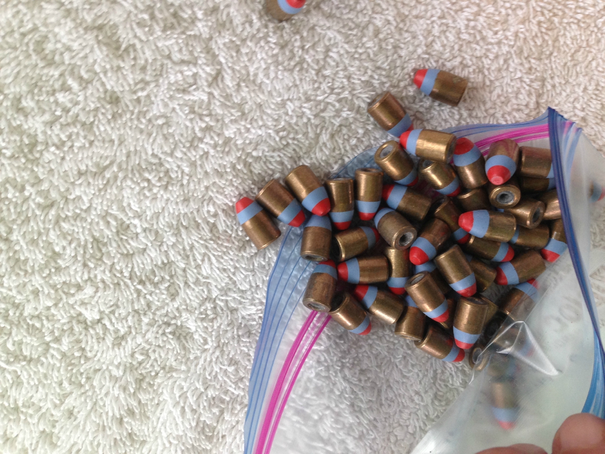 9mm 85 Grain Tracer Bullets Projectils 50 Count Reloading Components ...