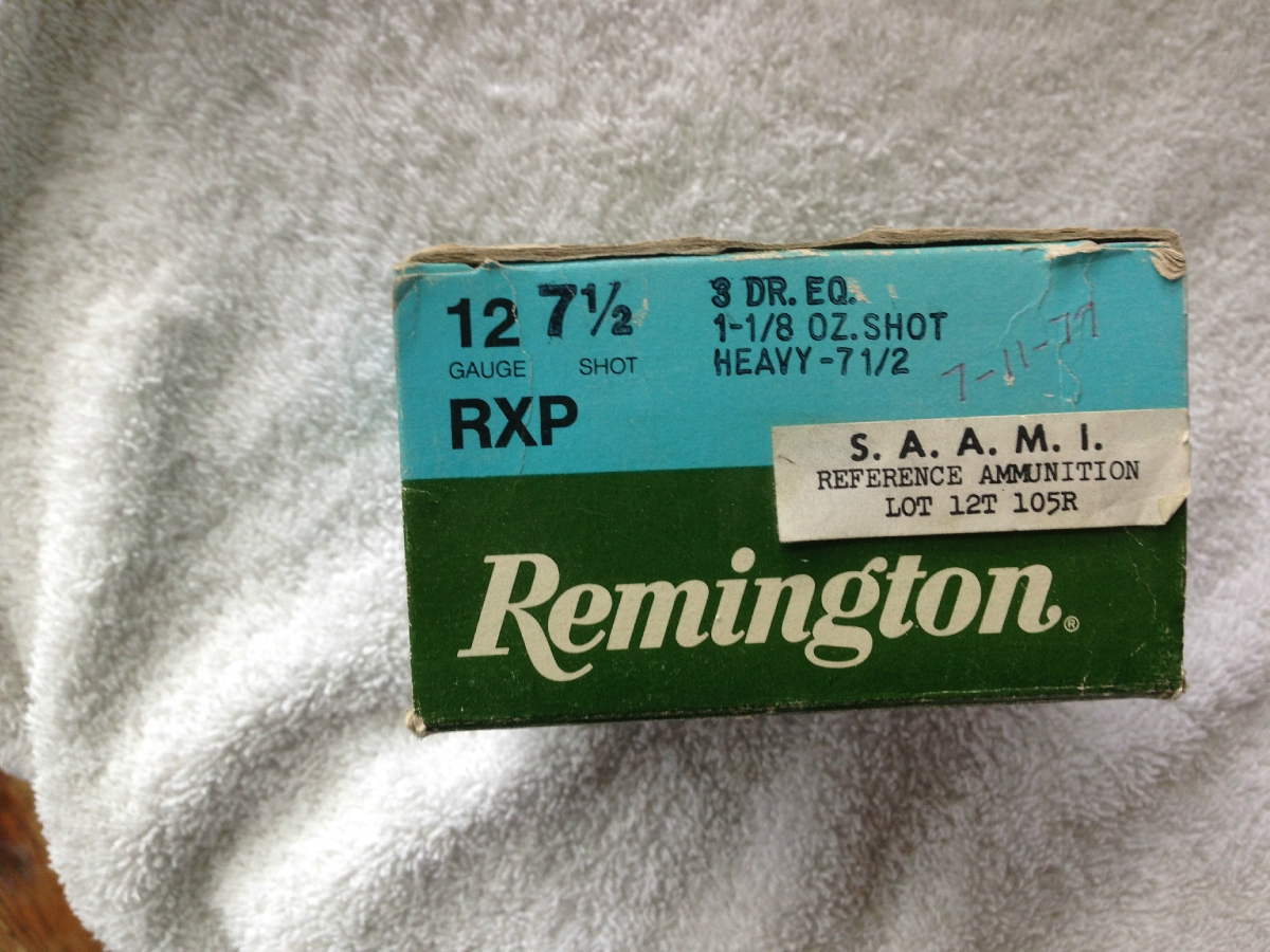 Remington Rxp Target Load 12 Gauge Shotgun Shells 7 1/2 Shot 3 Dr Eq 1 ...