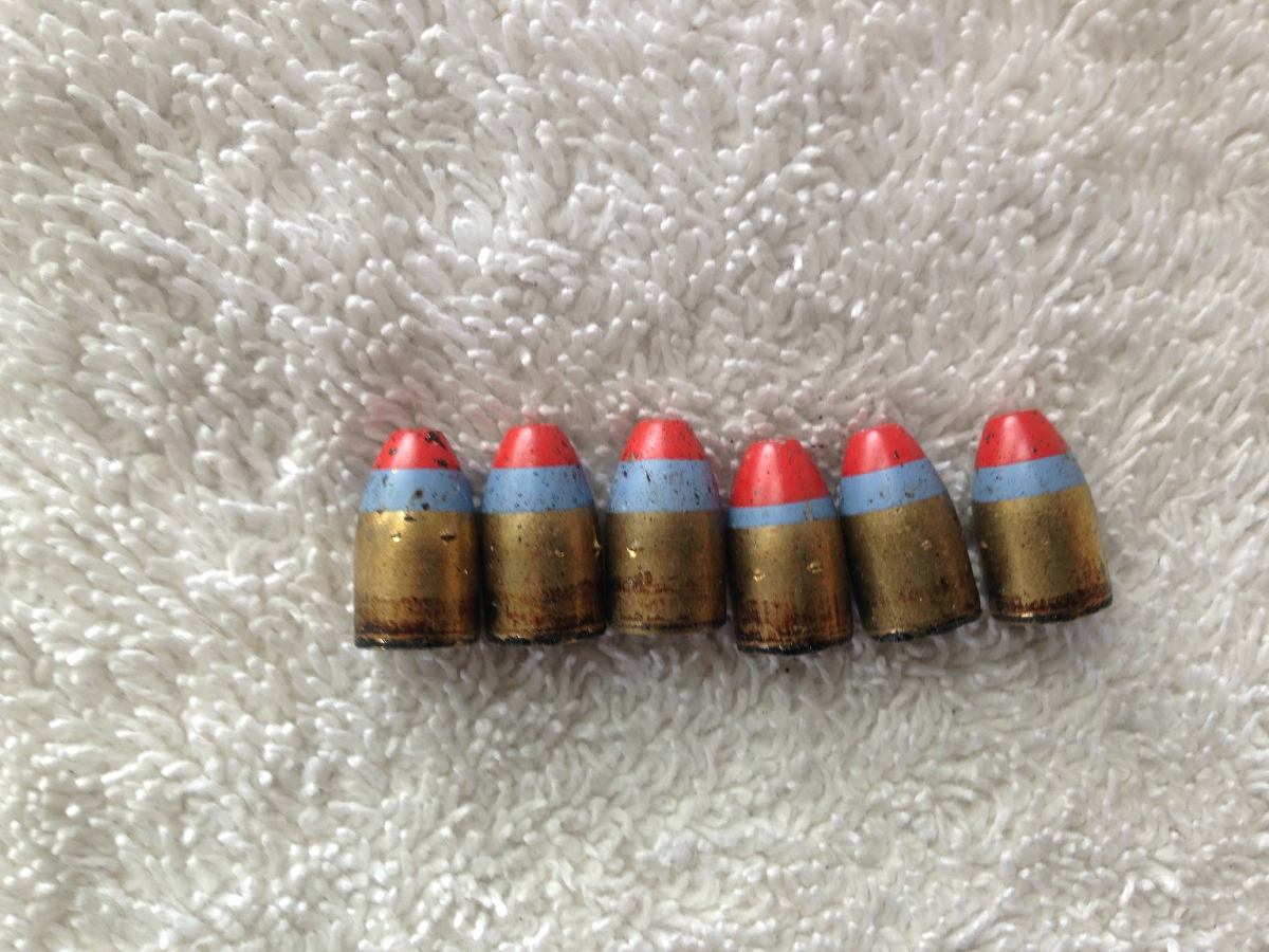9mm 85 GRAIN PULLED TRACER BULLETS PROJECTILES 89 Count RELOADING ...