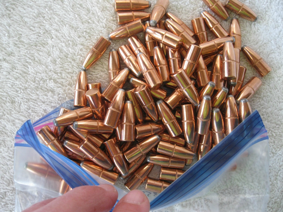 35 Caliber .358 Dia 220 Grain Flat Nose Soft Point Speer Bullets ...