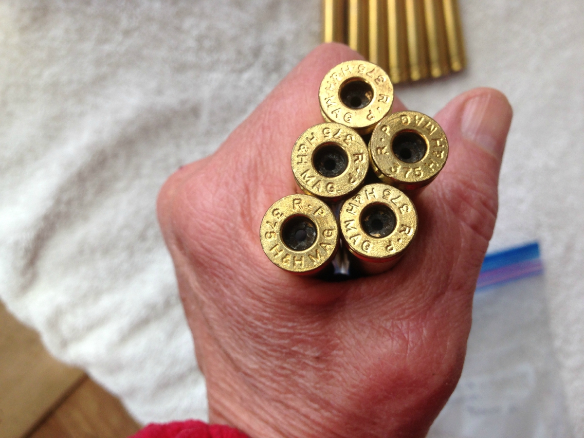 Remington 375 H&H MAG BRASS PRIMER SENSITIVITY TEST R-P PETERS 12 count ...