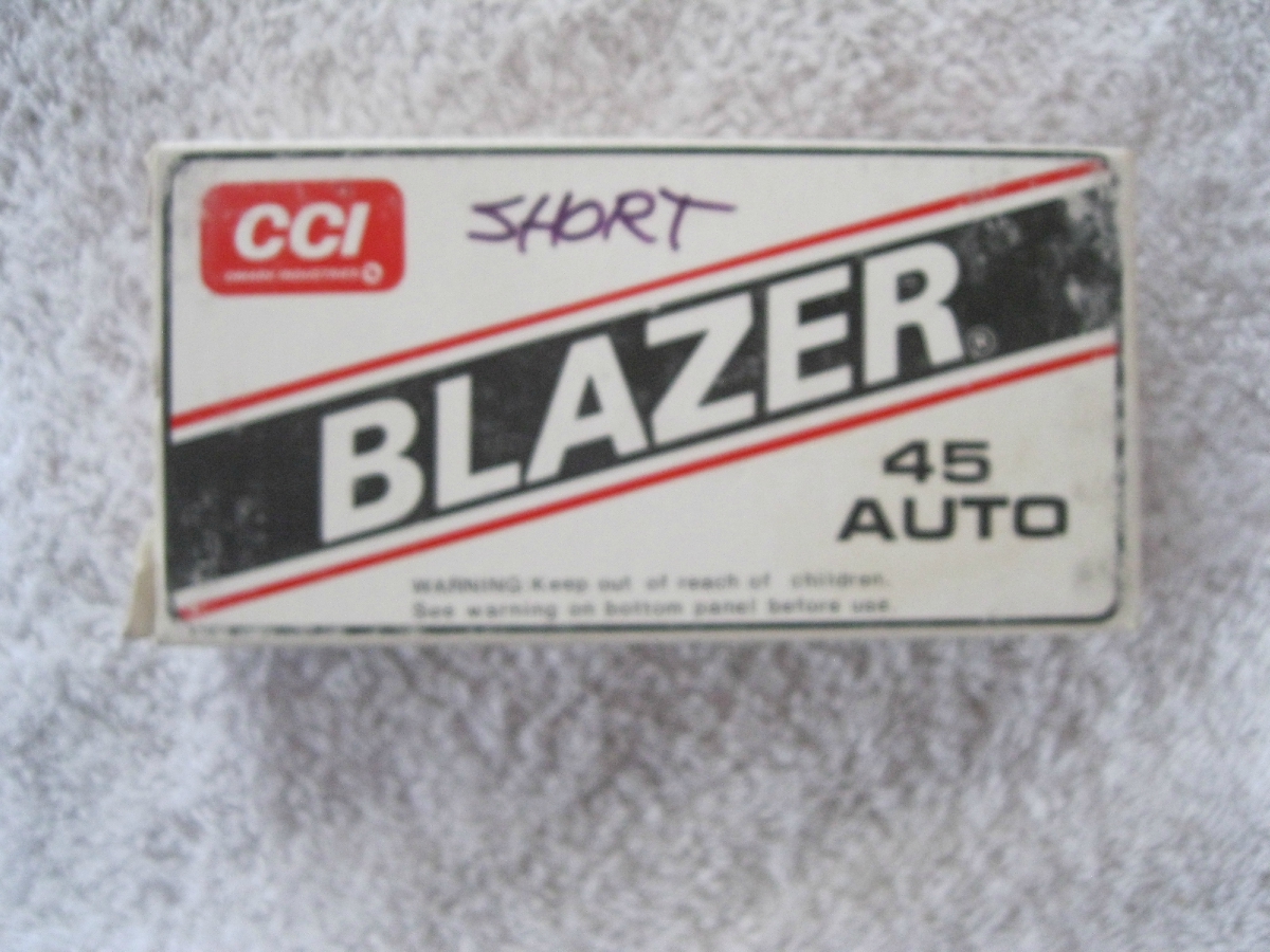 Pictures: Cci Ammunition CCI BLAZER 45 AUTO 230 GRAIN ROUND NOSE LEAD ...