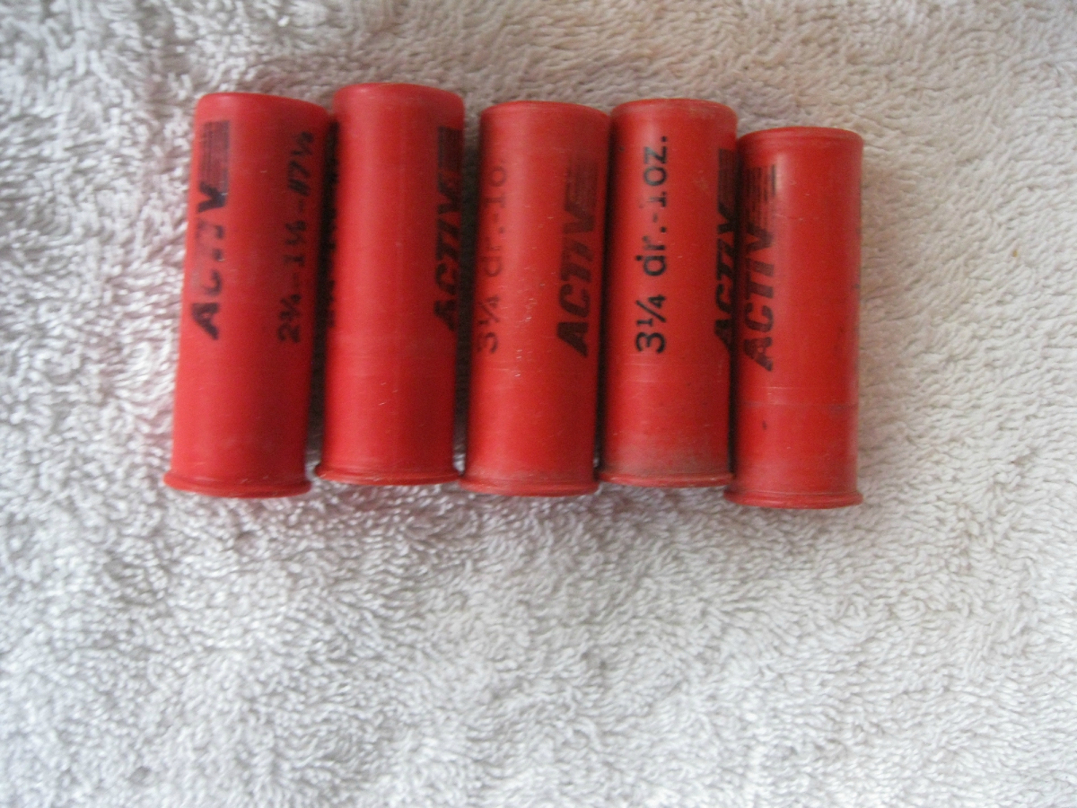 ACT IV 12 GAUGE 3 1/4 DR. EQUIV. 1 OZ. SHOT #8 SHOT 2 3/4 SHOTGUN ...