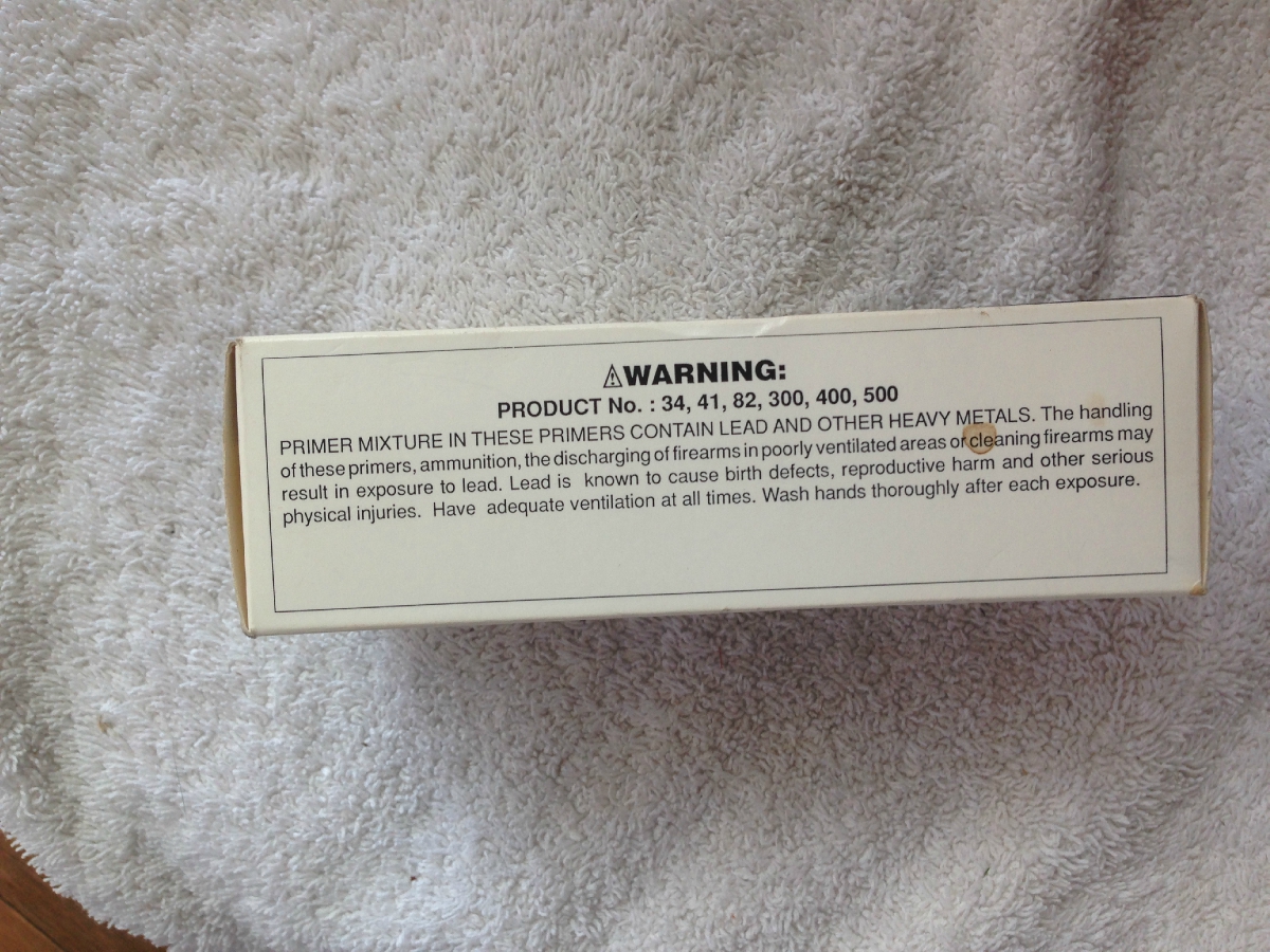 Cci O.E.M. Small Arms Primers No. 82cf Clean Fire For 9mm Nato / M882 ...