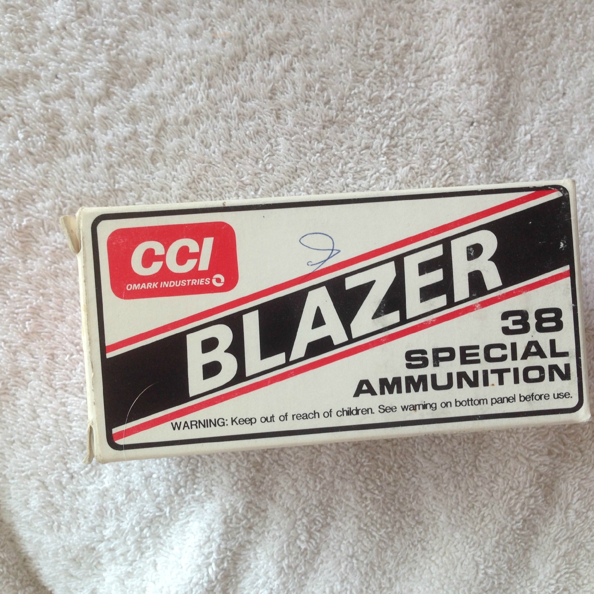 Omark Industries Cci Blazer 38 Special 158 Grain Round Nose Lead Ammunition Ammo 73 Count / 826 ...
