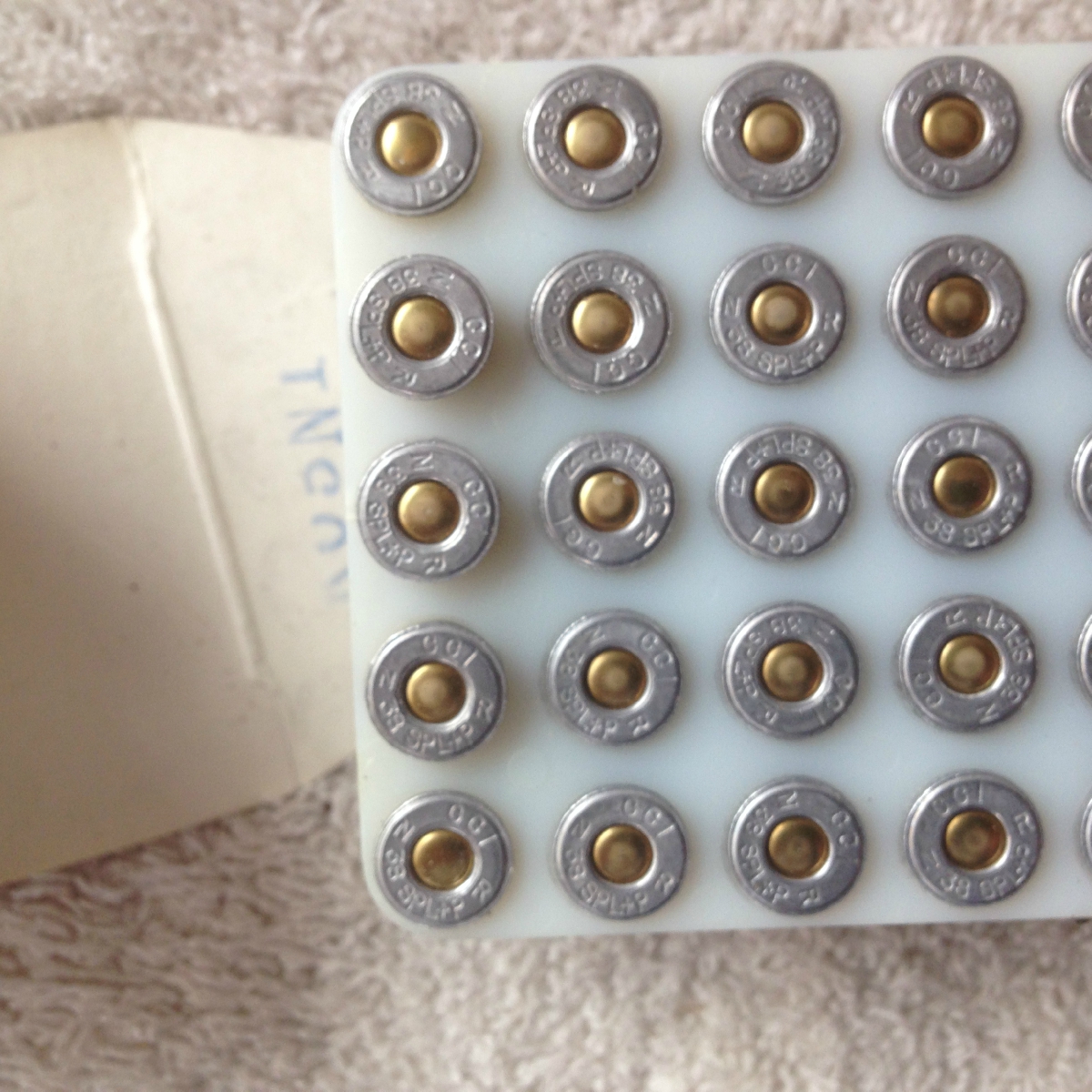 Omark Industries CCI 38 SPECIAL +P 158 GRAIN LEAD SWC SEMI-WADCUTTER HP HOLLOW POINT BLAZER ...