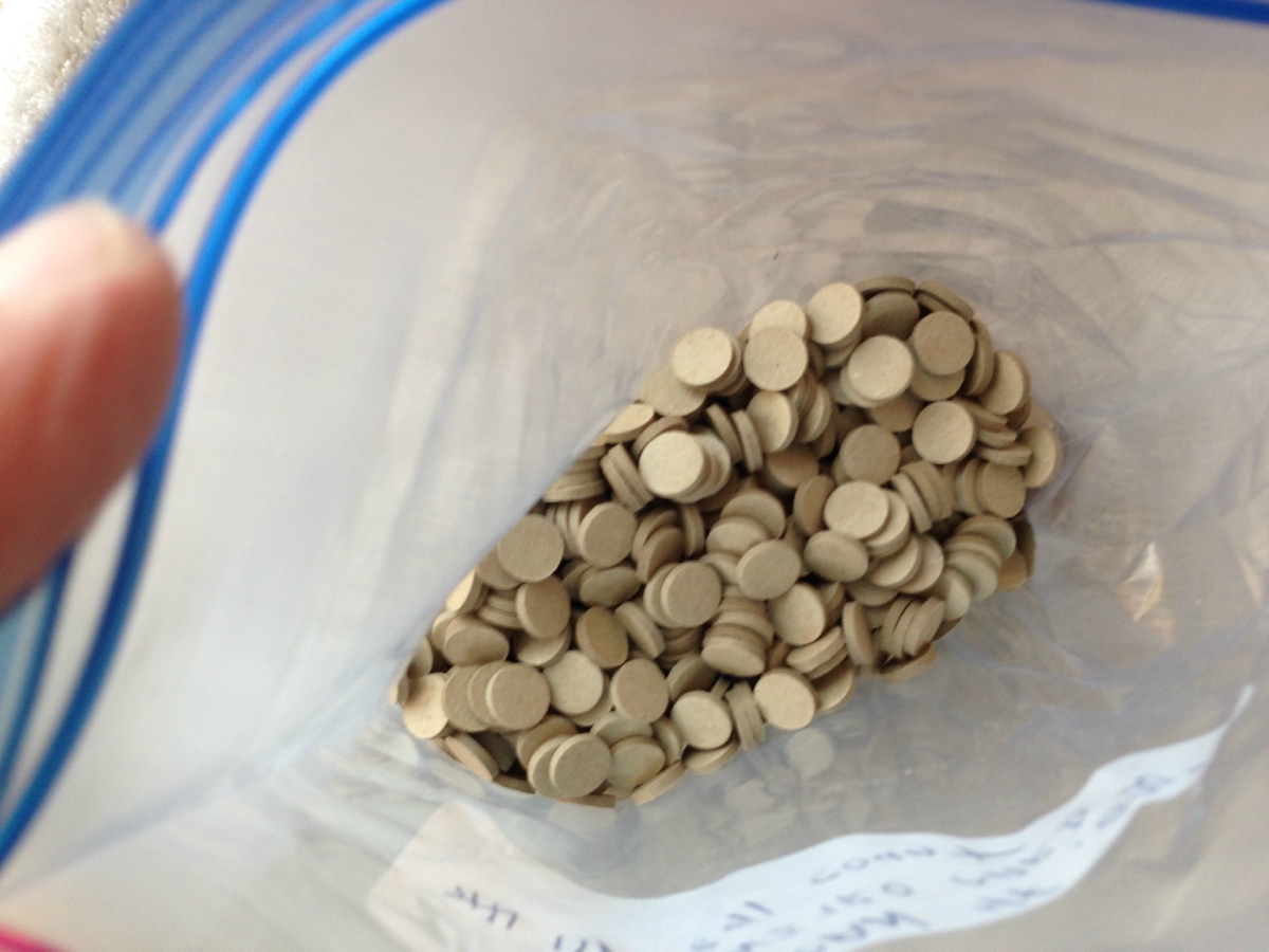 ALCAN 44 CALIBER .070 DIAMETER NITRO CARDS WADS 891 count SHOTSHELL ...