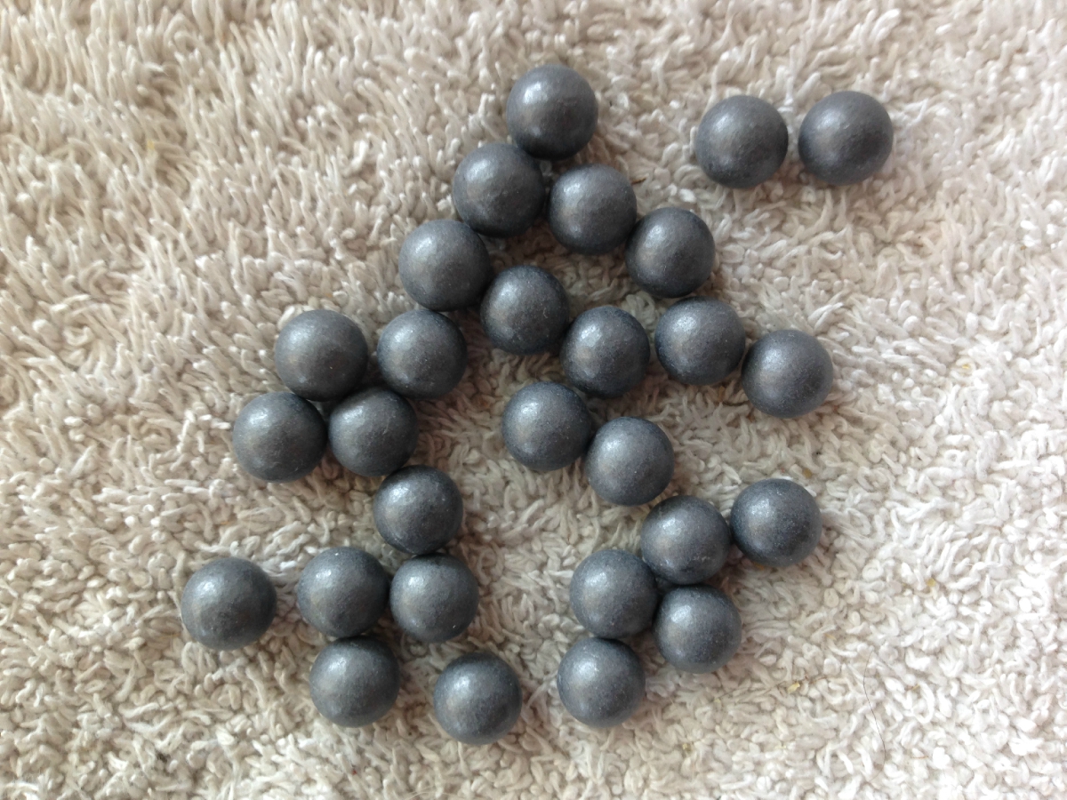 Speer .36 Caliber .375 Lead Round Balls Muzzleloading Black Powder ...