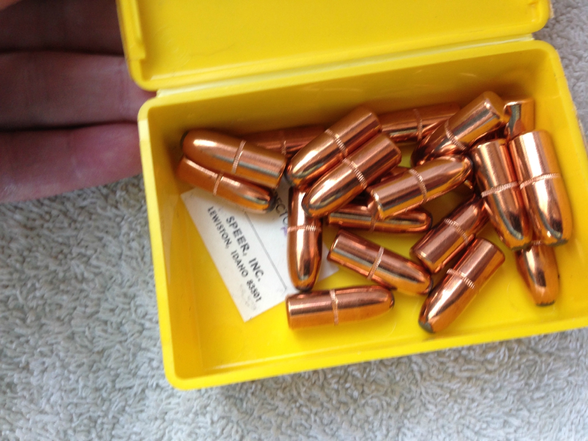 Pictures: Speer 35 CALIBER .358 DIAMETER 250 GRAIN ROUND NOSE HOT-COR ...