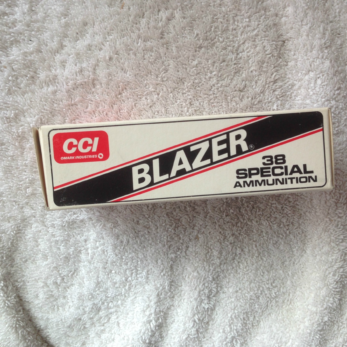 CCI 38 SPECIAL +P 158 GRAIN LEAD SWC SEMI-WADCUTTER HP HOLLOW POINT BLAZER AMMUNITION AMMO 50 ...