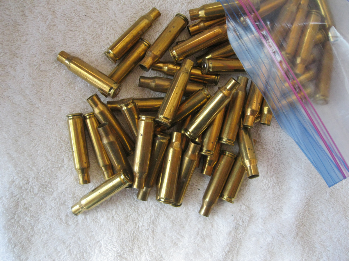 .308 NEW PRIMED WINCHESTER CARTRIDGE CASES 52 COUNT RELOADING ...