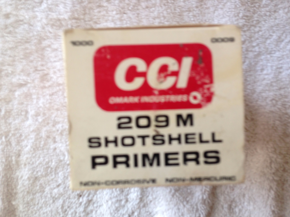 Cci Ammunition Cci 209m Magnum Shotshell Primers 500 Count Reloading ...