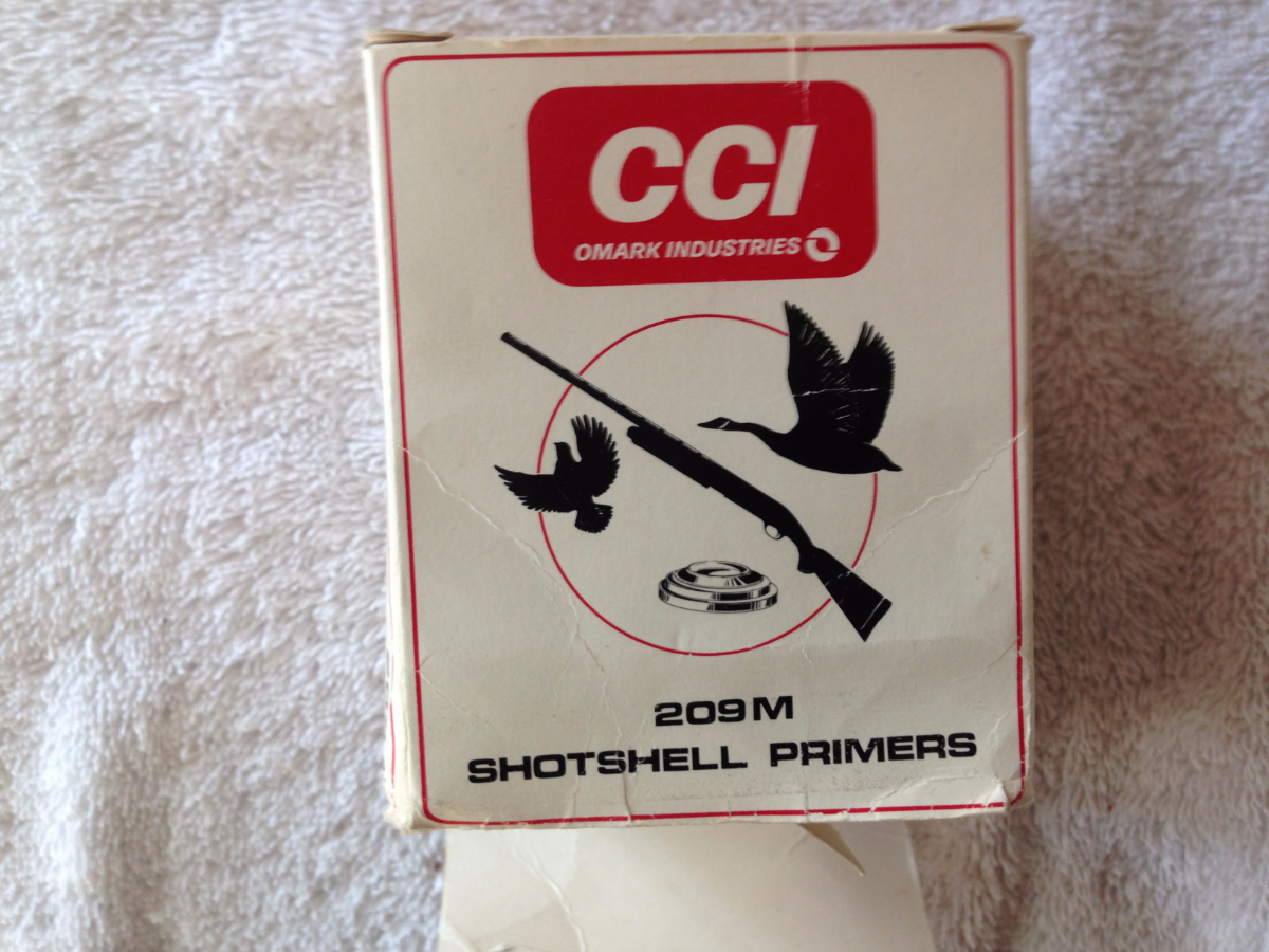 Cci Ammunition Cci 209m Magnum Shotshell Primers 500 Count Reloading ...