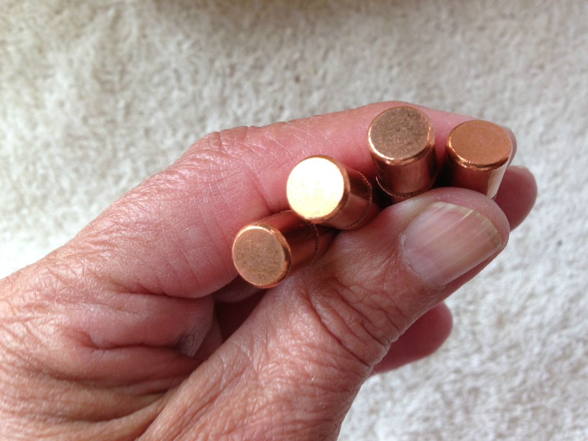 .35 CALIBER 358 DIAMETER 250 GRAIN SOFT POINT CANNELURED BULLETS 93 ...