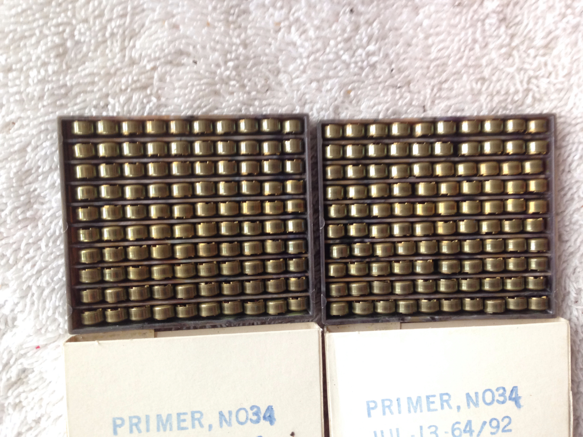 Omark Industries Primer No. 34 [M-34 7.62 Nato Srh-1-16 200 Count Large ...