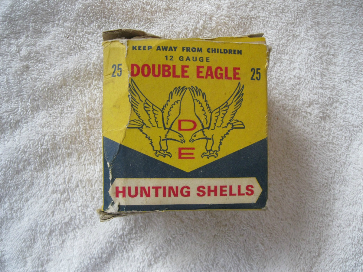 Alcan Double Eagle Hunting Shells Empty Box 12 Gauge 2 3/4 Inch Shells ...