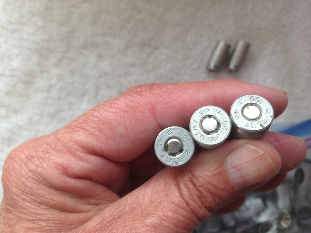 CCI Ammunition 45 AUTO ACP BLAZER BRASS NEW PRIMED CARTRIDGE CASES ...