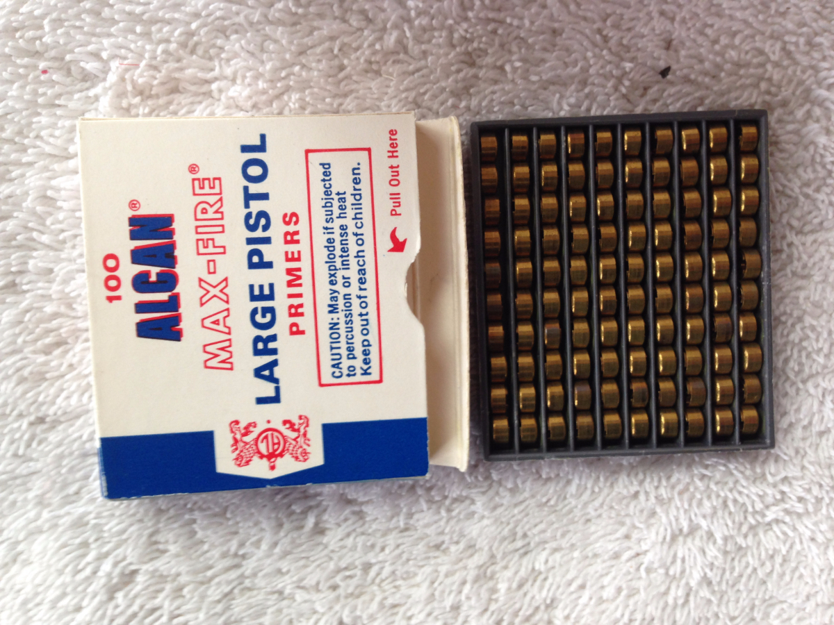 Alcan Max-Fire Large Pistol Primers 900 Count / 1010-0 For Sale at ...