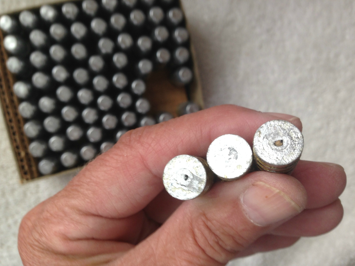 Rcbs .44 Caliber 370 Grain Flat Nose Lead Bullets .445 / .446 Diameter ...