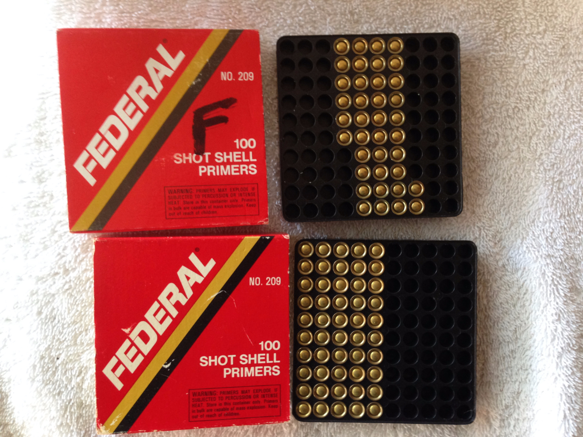 Federal Cartridge Corporation Federal No. 209 Shot Shell Primers 88 ...