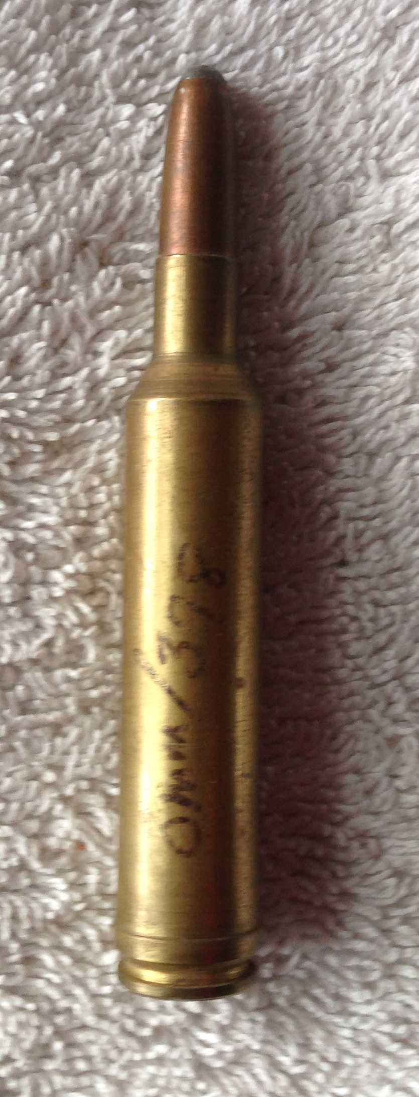 .378 Magnum Weatherby Round Nose Soft Point Bullet No Primer Or Powder ...