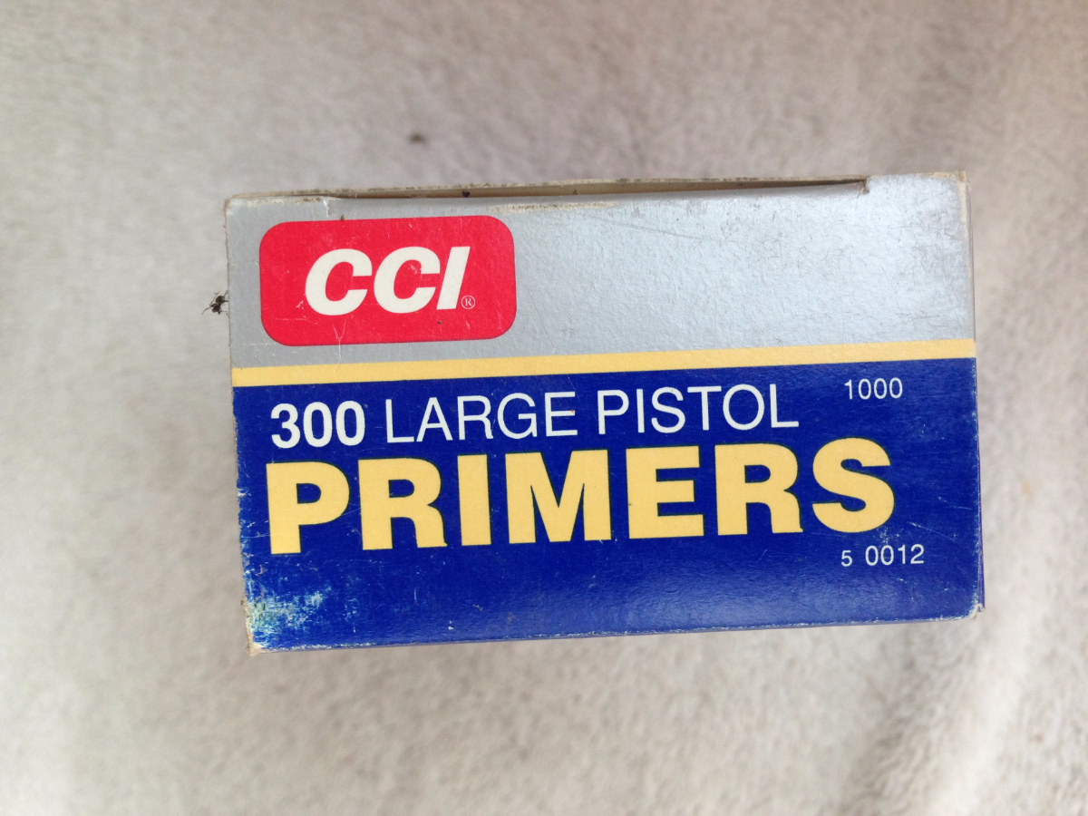 Cci Ammunition Cci No. 300 Large Pistol Primers 800 Count / 104-0 For ...