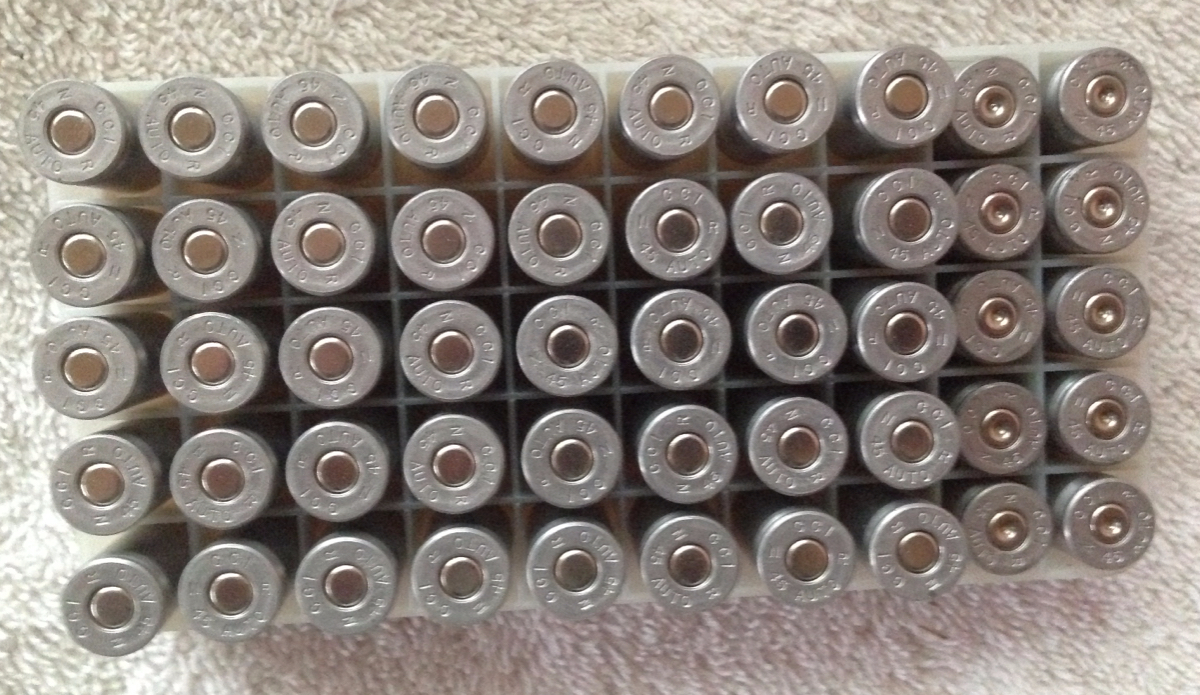 Cci Ammunition Cci 45 Auto 185 Grain Tmj Match Total Metal Jacket ...