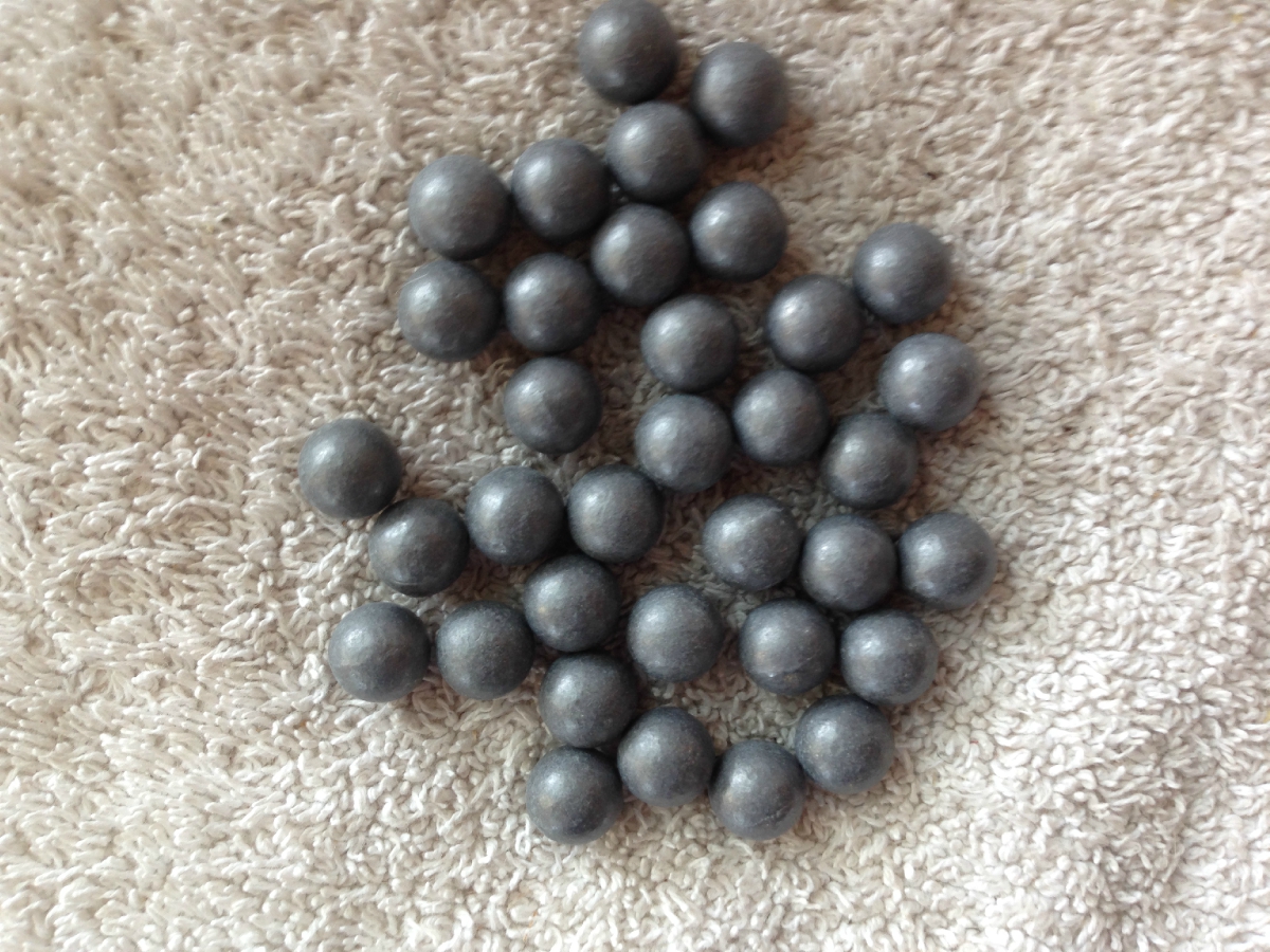 Speer .45 Caliber .440 Lead Round Balls Muzzleloading Black Powder ...