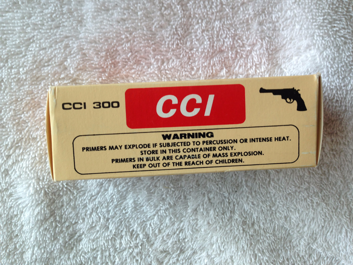 Cci Ammunition Cci 300 Large Pistol Primers 1000 Count (10 Trays Of 100 ...