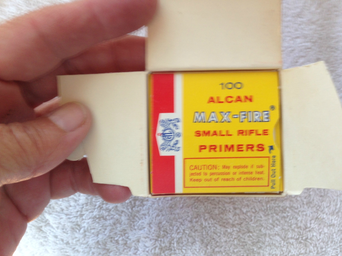 Alcan Max-Fire Small Rifle Primers 1000 Count Reloading Components ...