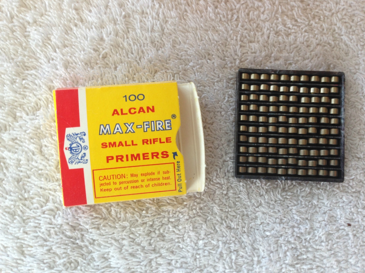 Alcan Max-Fire Small Rifle Primers 1000 Count Reloading Components ...
