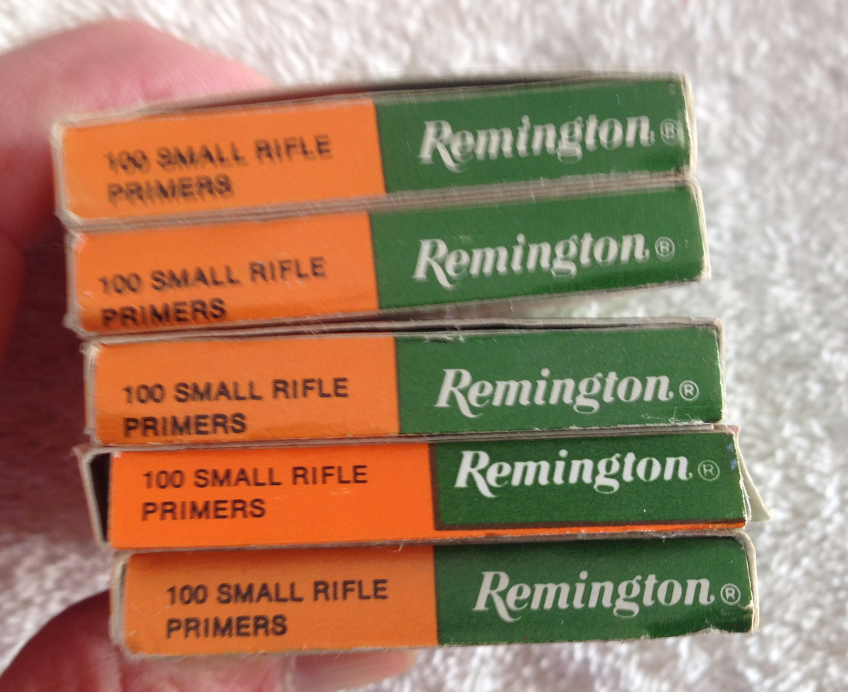 Remington No. 7 1/2 Small Rifle Bench Rest Primers 490 Count / 1202-0 ...
