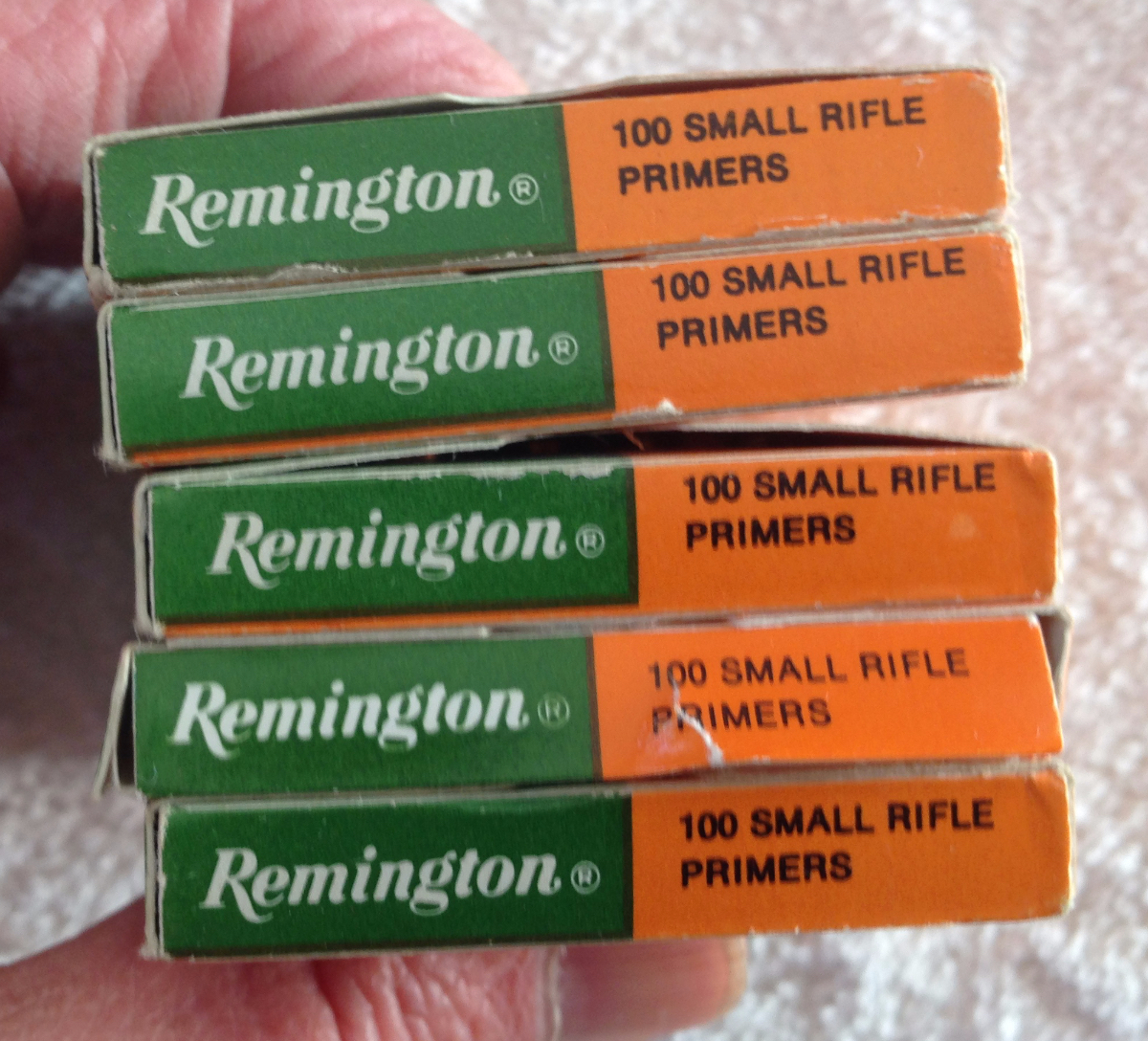 Remington No. 7 1/2 Small Rifle Bench Rest Primers 490 Count / 1202-0 ...