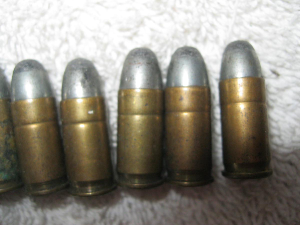 .32 AUTO AC WRA WINCHESTER REPEATING ARMS W ON COPPER PRIMER ACP ROUND ...