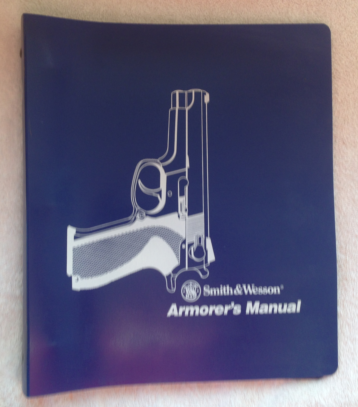 Smith & Wesson Armorer`S Pistol Manual 3-Ring Binder Model 39 59 469 ...