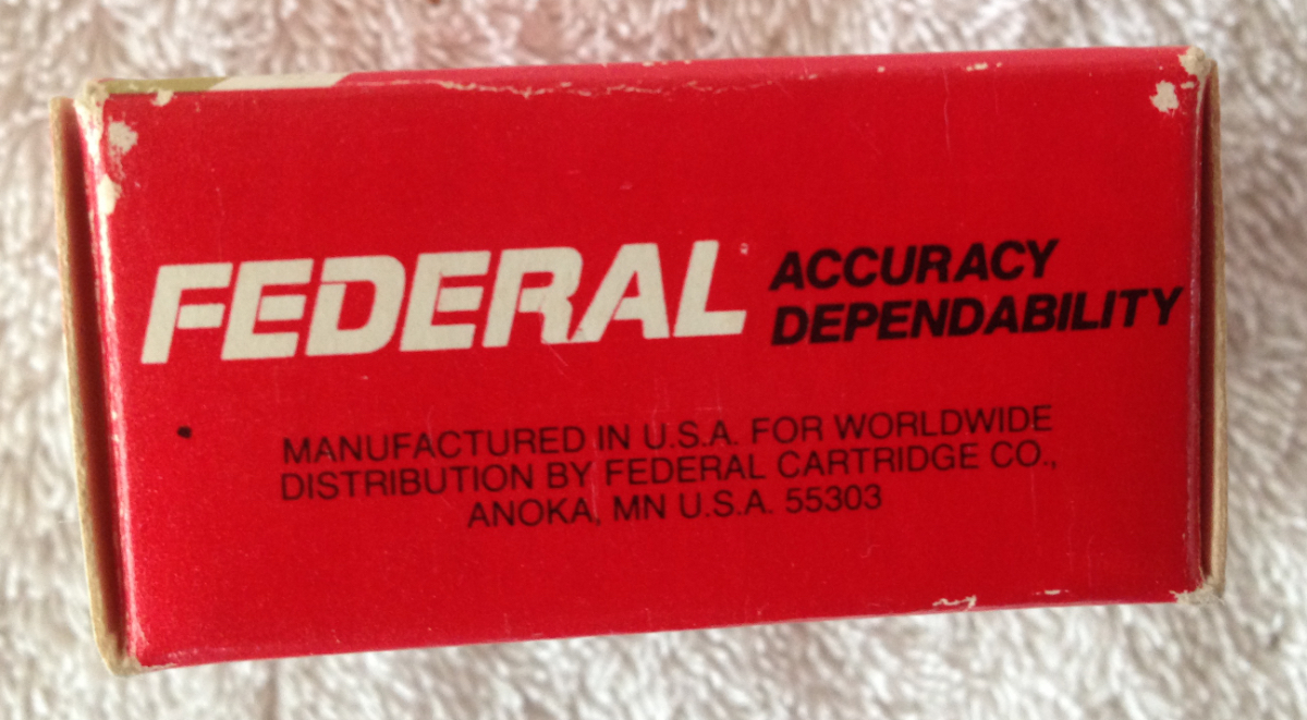 Federal Cartridge Corporation FEDERAL 25 AUTO (6.35 mm.) 50 GRAIN METAL ...