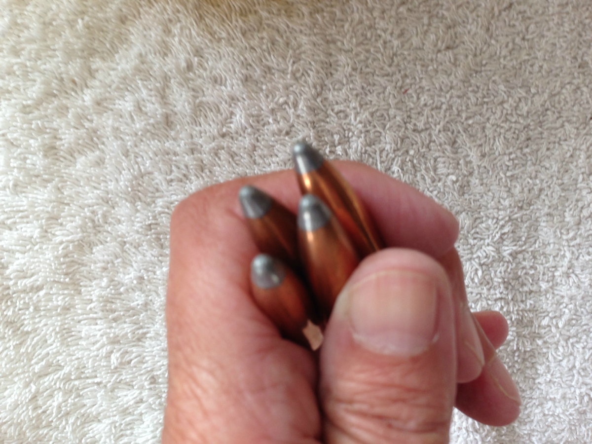 .35 CALIBER .358 DIAMETER 250 GRAIN SOFT POINT SPITZER HOT-COR BULLETS ...