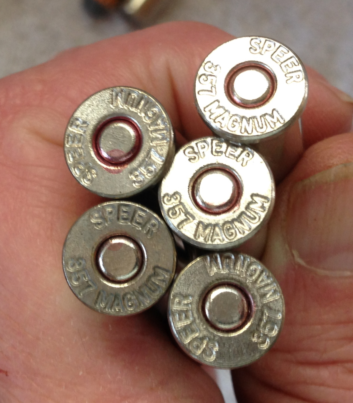 SPEER .357 MAGNUM 158 GRAIN JSP JACKETED SOFT POINT NICKEL-PLATED ...