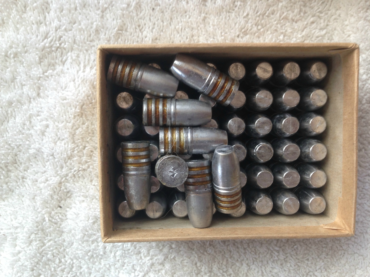 Unknown .44 CALIBER 370 GRAIN FLAT NOSE FN LEAD BULLETS .446 / .447 ...