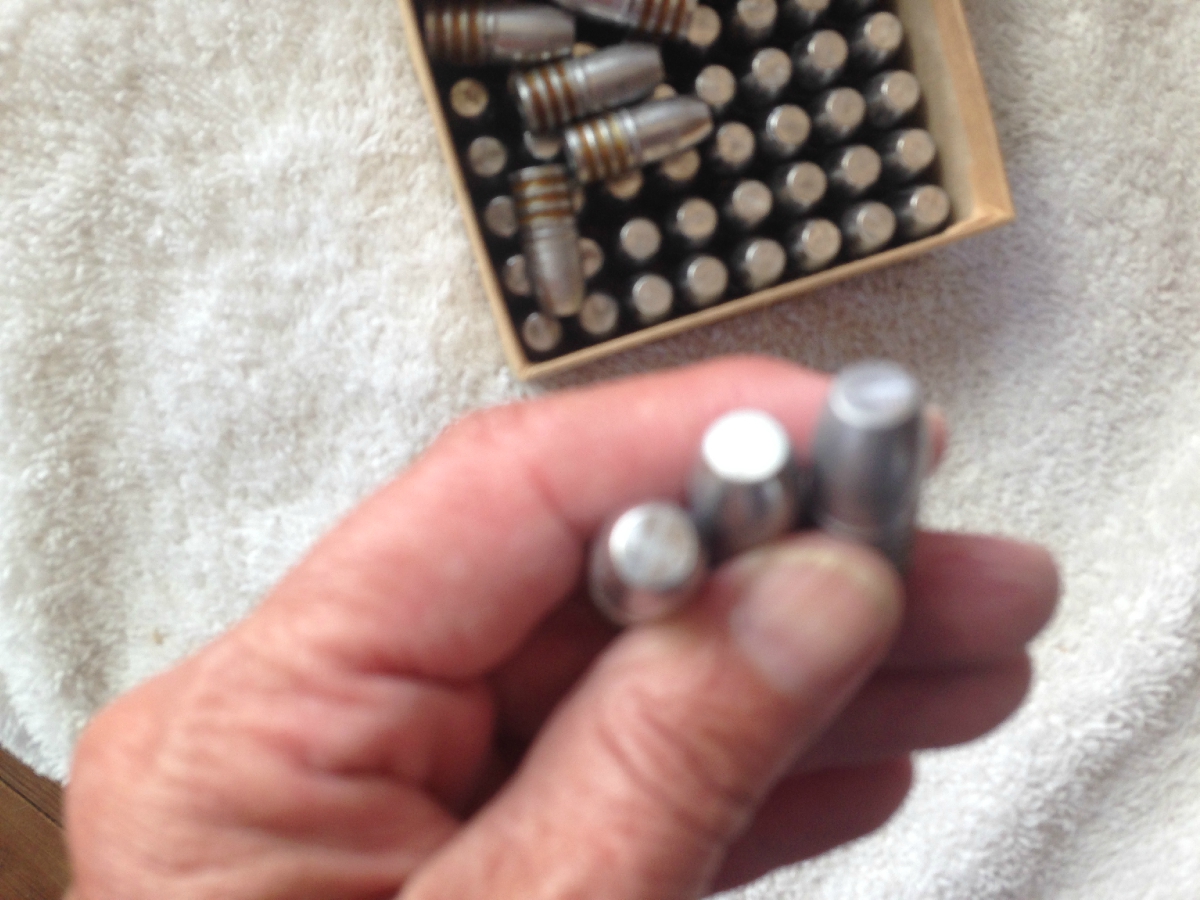 .44 CALIBER 370 GRAIN FLAT NOSE FN LEAD BULLETS .446 / .447 diameter 56 ...