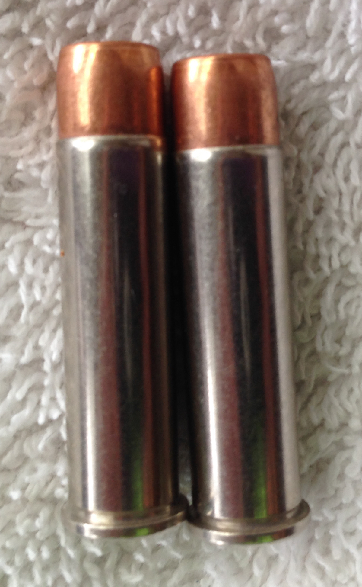 CCI Ammunition CCI 357 MAGNUM NICKEL PLATED CASE WITH VERY UNUSUAL ...