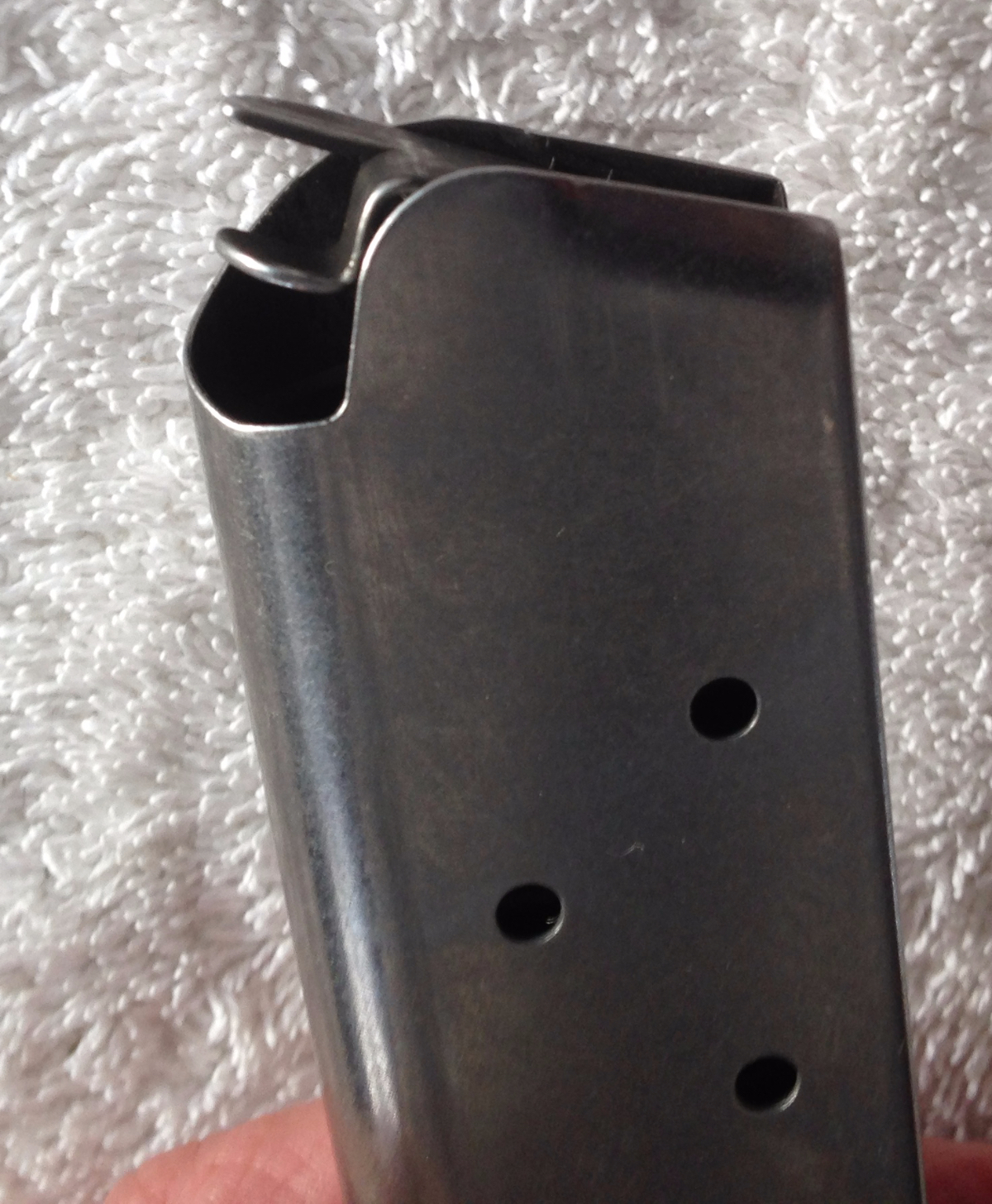 Colt 45 Auto Stainless Steel Magazine Camp Carbine 7 Rounds Colt M-1911 ...
