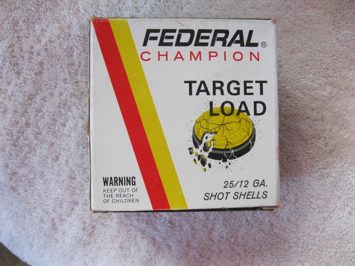 Federal Premium Ammunition FEDERAL CHAMPION TARGET LOAD 12 GAUGE PAPER ...