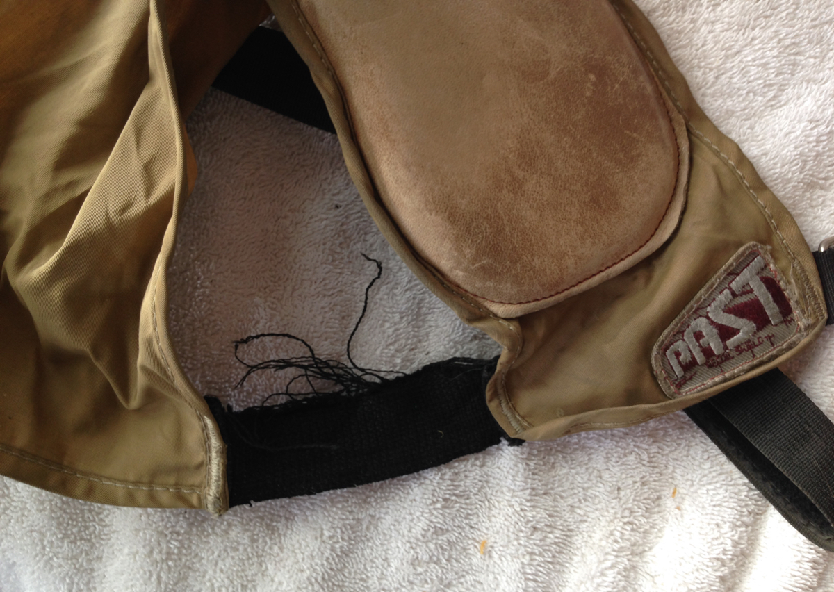 Past Recoil Shield / Pad -- Used -- Leather, Fabric, Belt / 0120-1 For ...