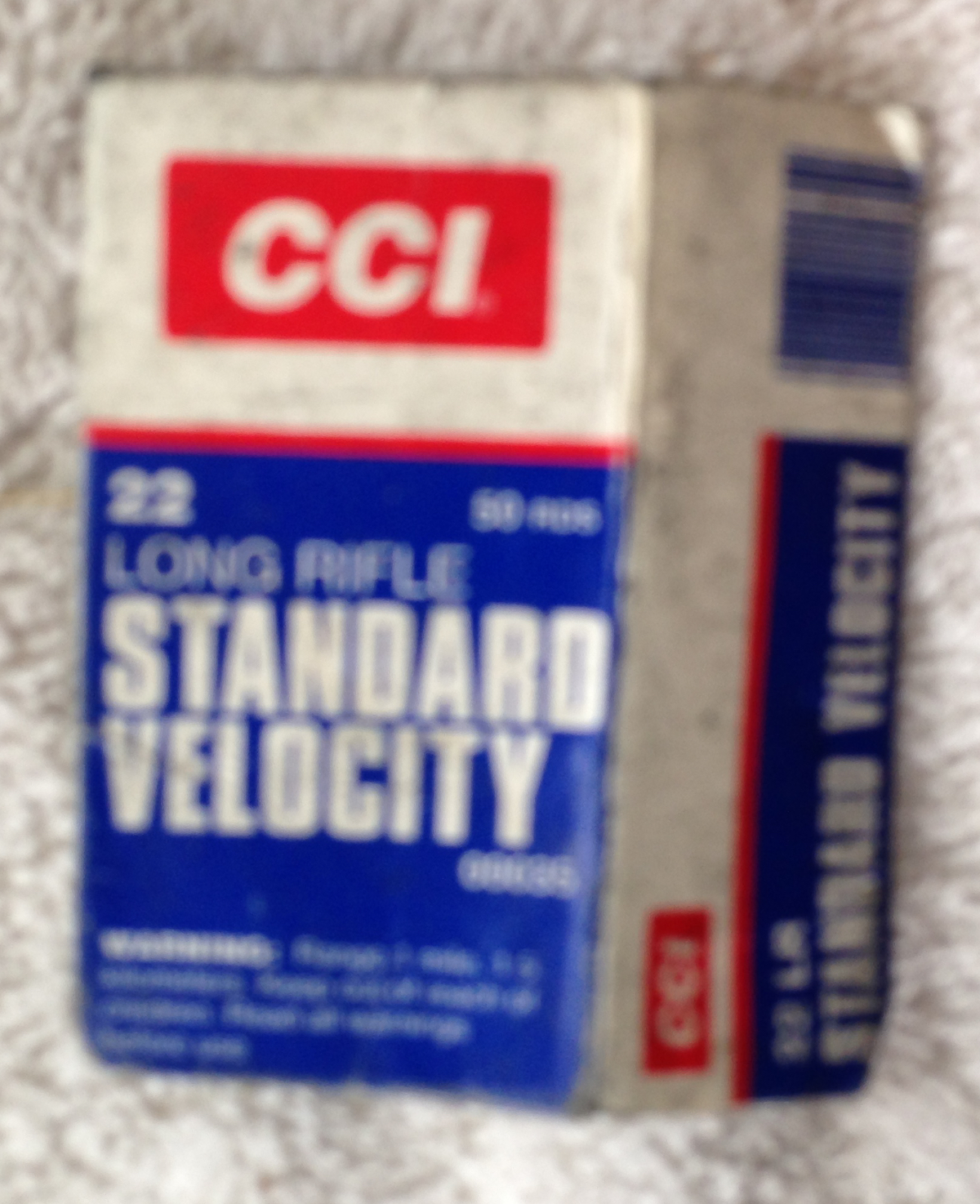 Cci Ammunition Cci .22 Long Rifle Lr Standard Velocity Round Nose Lead ...