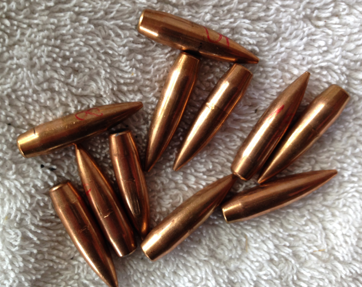 Speer 30 Caliber .308 168 Grain Fmj Full Metal Jacket Pulled Bullets 20 ...