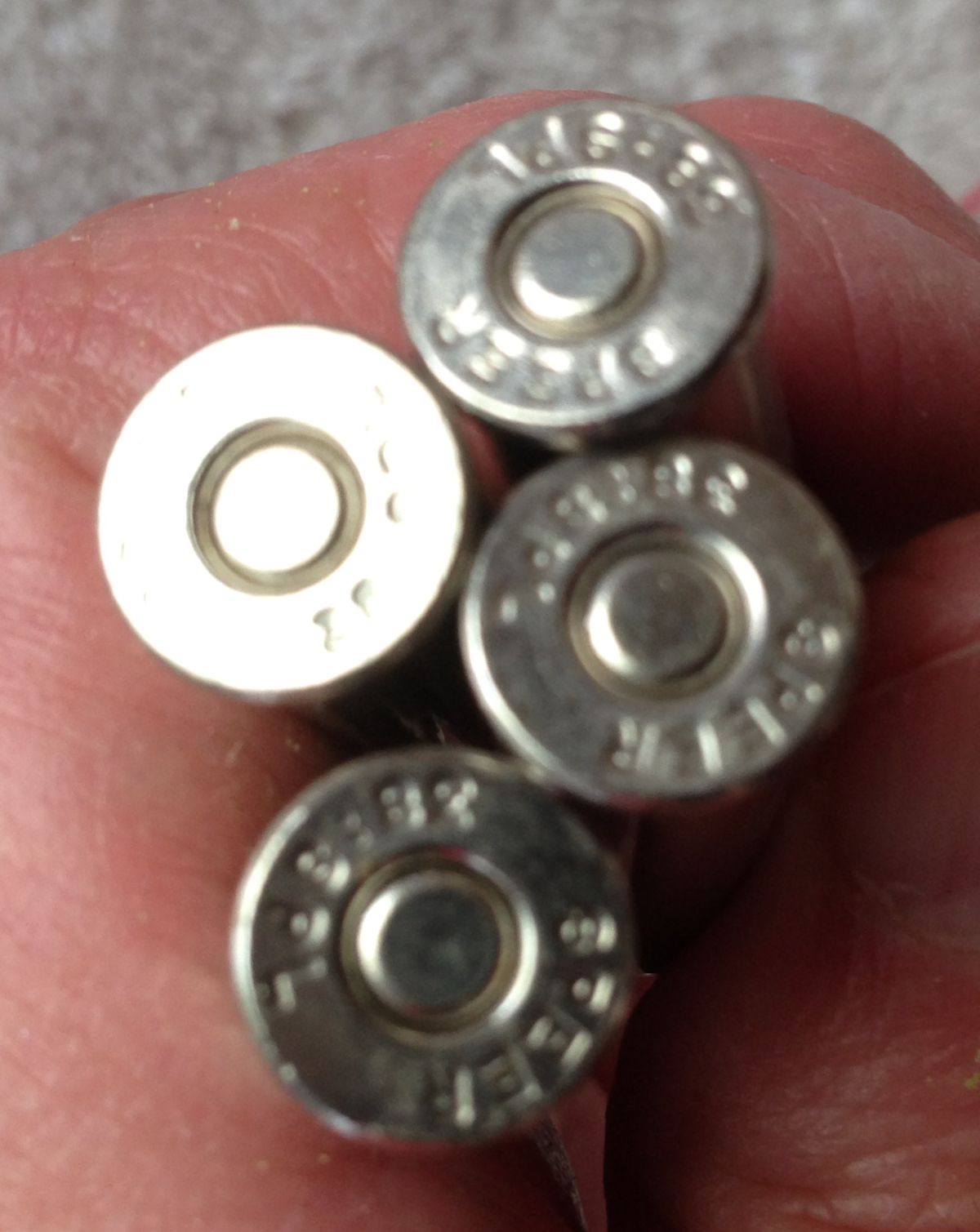 Speer .38 Special 148 Grain Hbwc Hollow Base Wadcutter Nickel-Plated ...