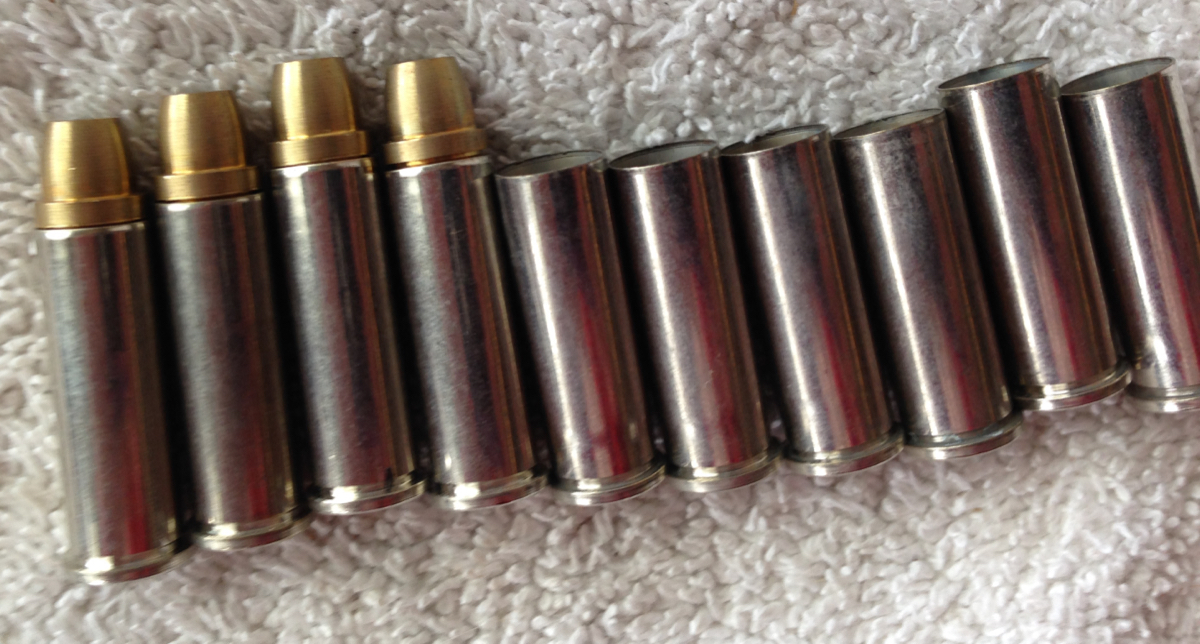 .38 Special Bore Cleaning Bullet Nickel-Plated Ammunition 4 Count + 6 ...